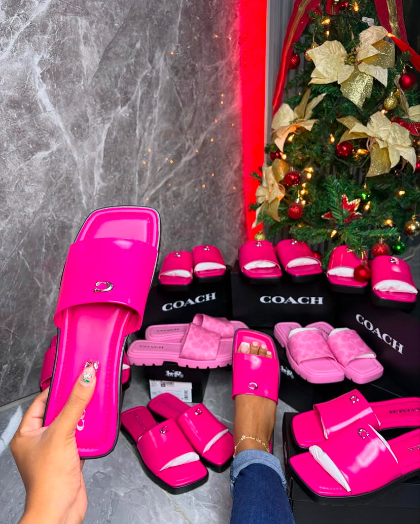 Coach slippers – VividStylezShoetique